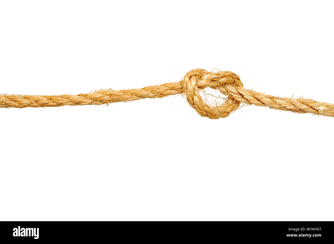 pacel knot wrapping isolated on white background Stock Photo - Alamy