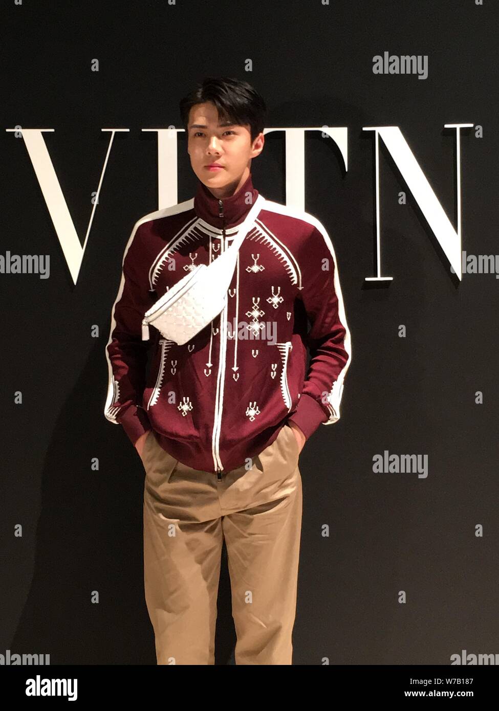 Oh Se-hun, better known mononymously as Sehun, of South Korean boy ...