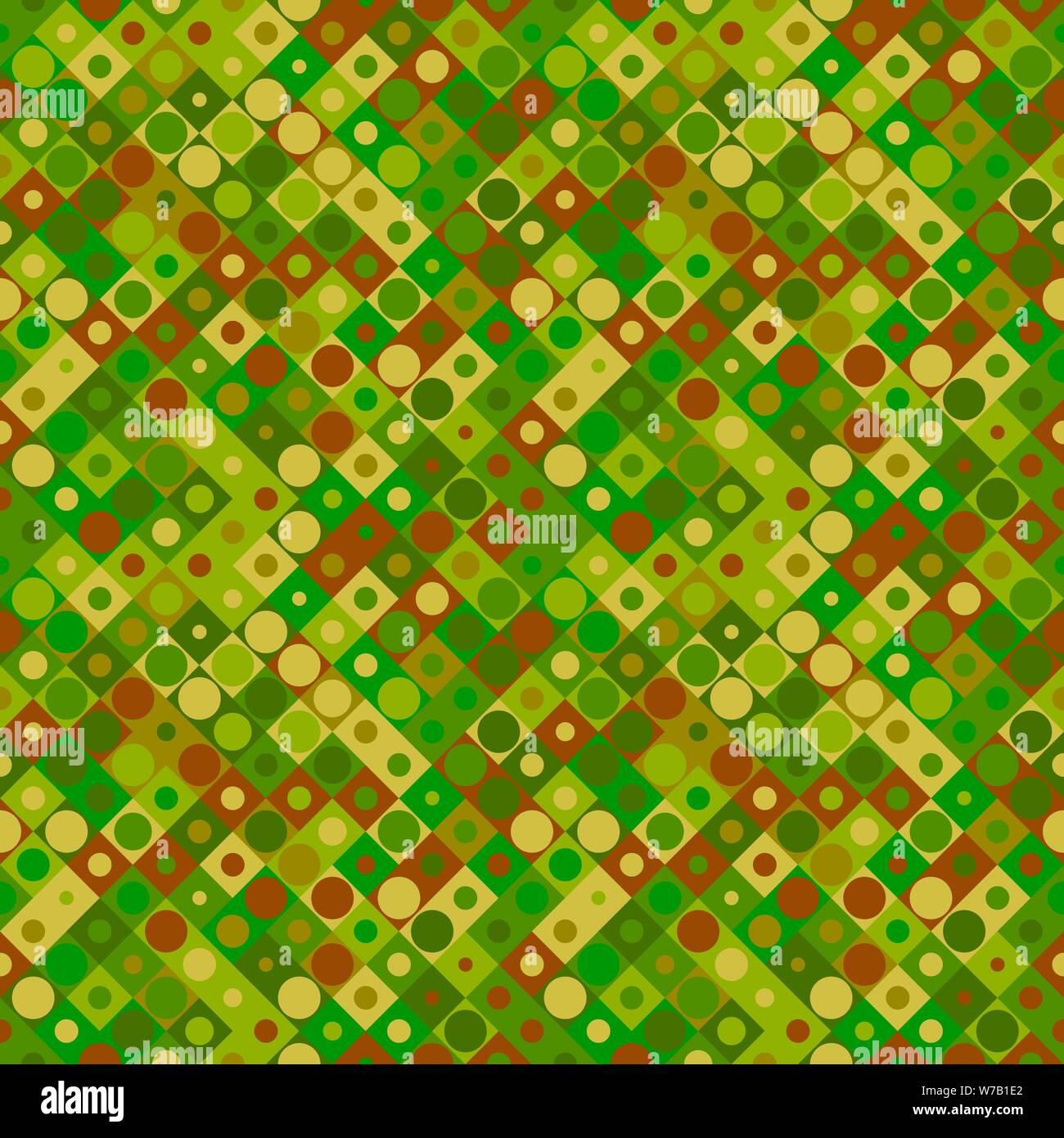 Colorful geometrical square and circle pattern background - abstract ...