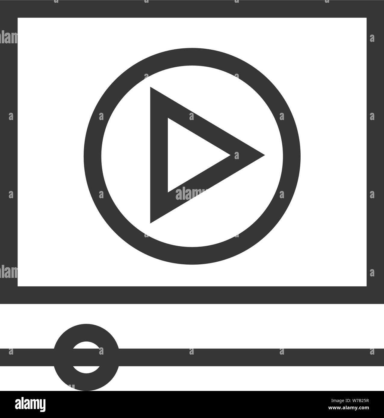 Youtube music screen Black and White Stock Photos & Images - Alamy