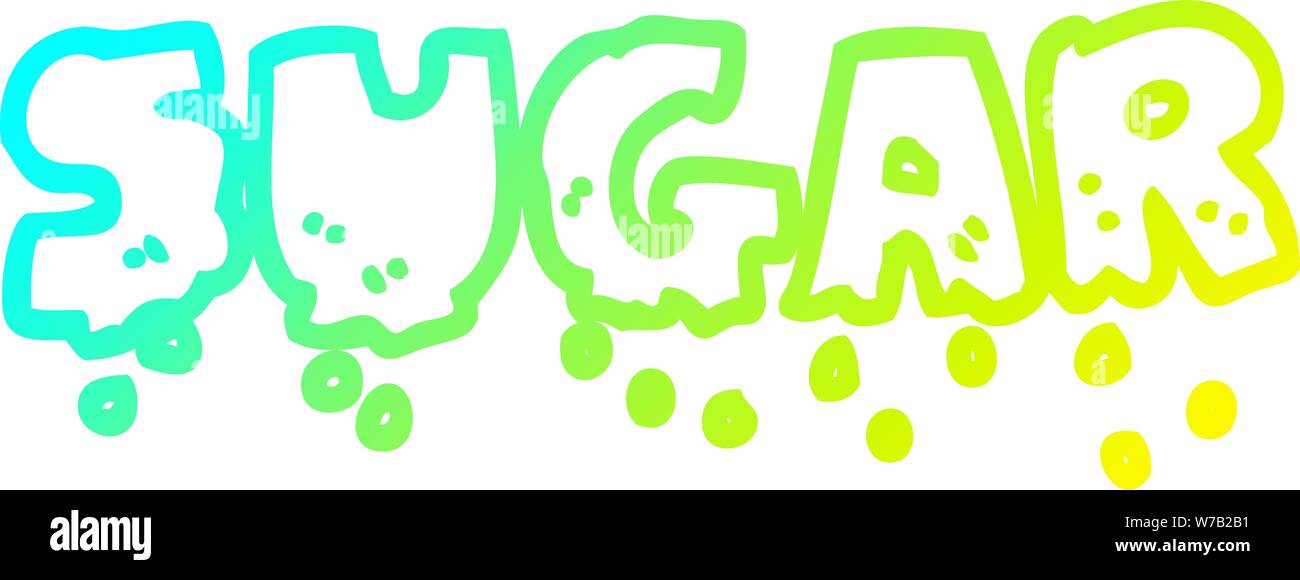The word sugar Stock Vector Images - Alamy