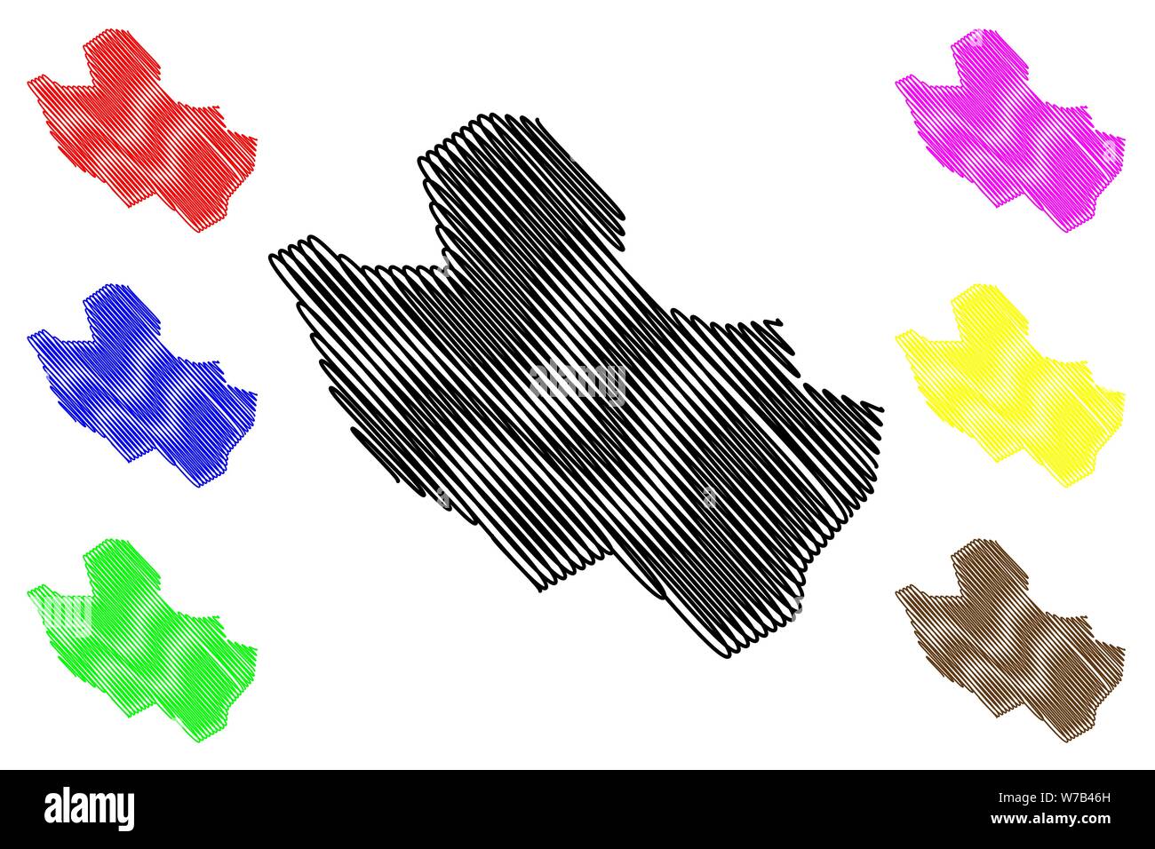 Bulawayo Province (Republic of Zimbabwe, Provinces of Zimbabwe) map ...