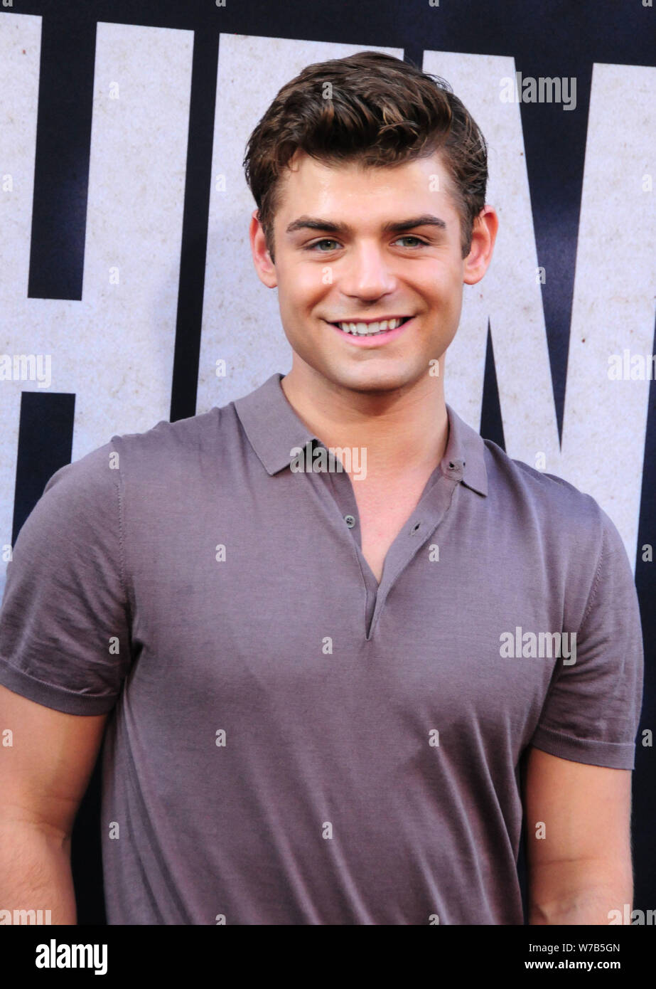Los Angeles, California, USA 5th August 2019 Actor Garrett Clayton ...