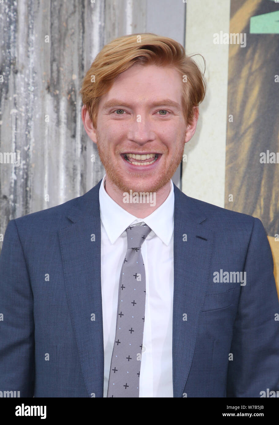 Hollywood, Ca. 5th Aug, 2019. Domhnall Gleeson, at The Premiere Of ...