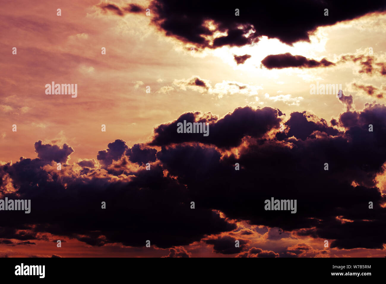 Abstract background colors, fancy clouds surreal background Stock Photo ...