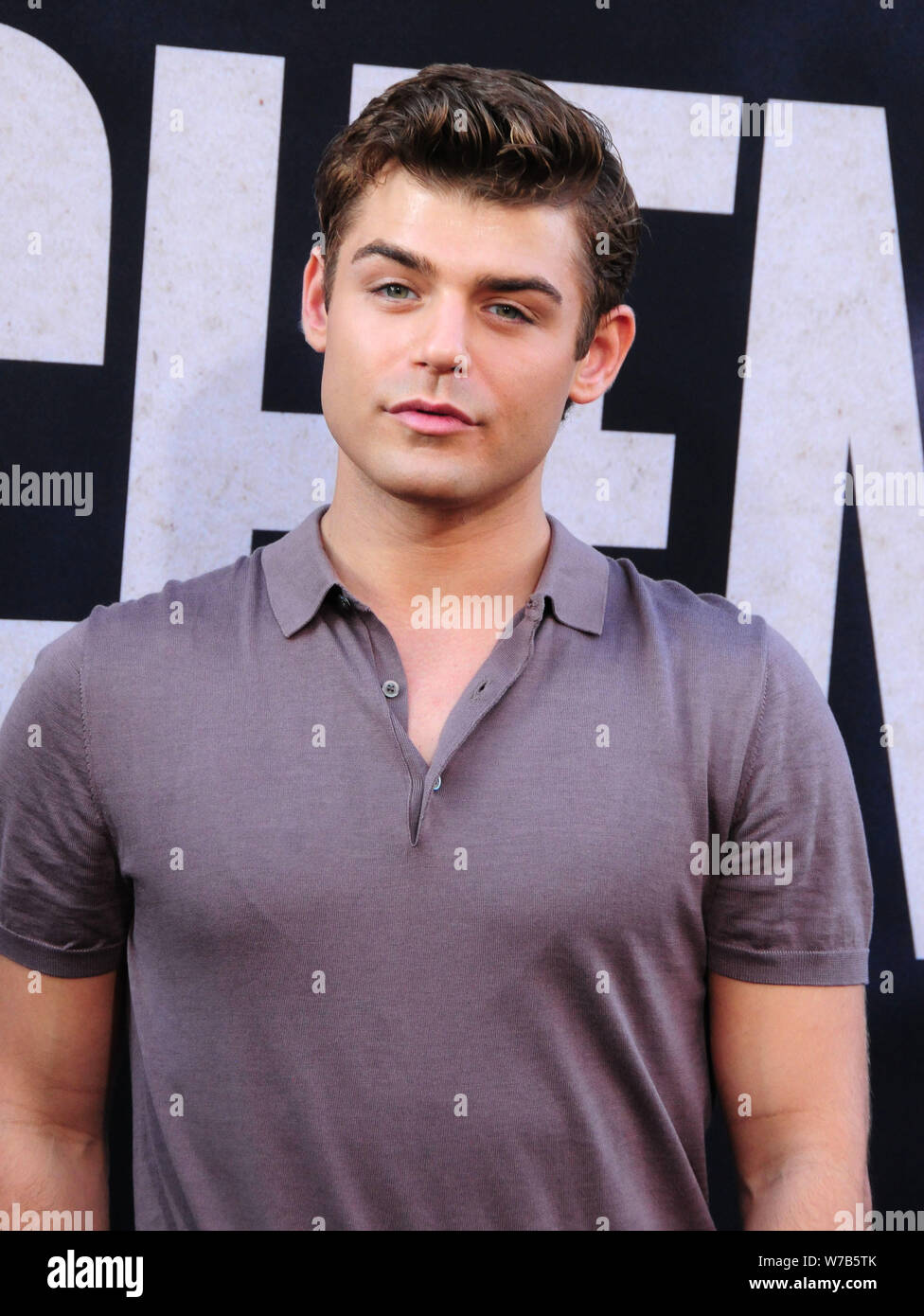 Los Angeles, California, USA 5th August 2019 Actor Garrett Clayton ...