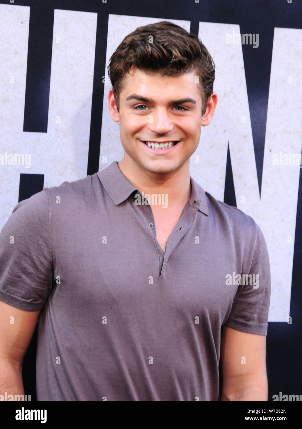 Los Angeles, California, USA 5th August 2019 Actor Garrett Clayton ...