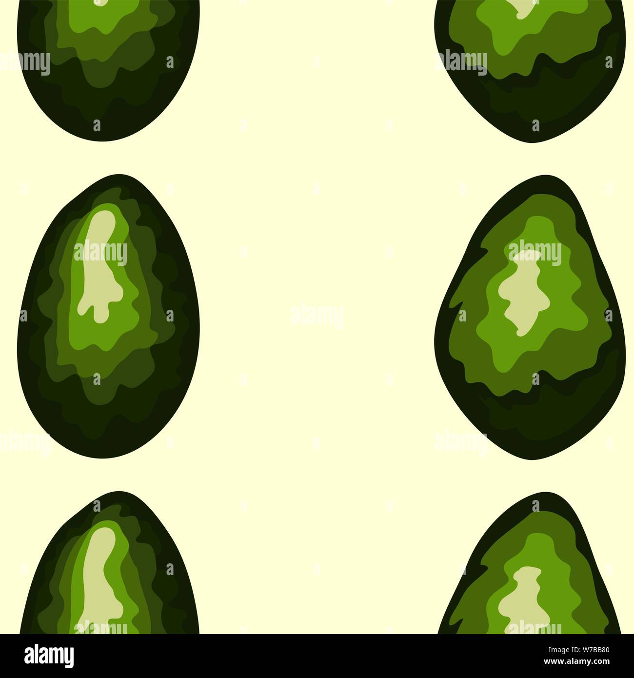 Avocado seamless pattern. print, fabric and organic, vegan, raw ...