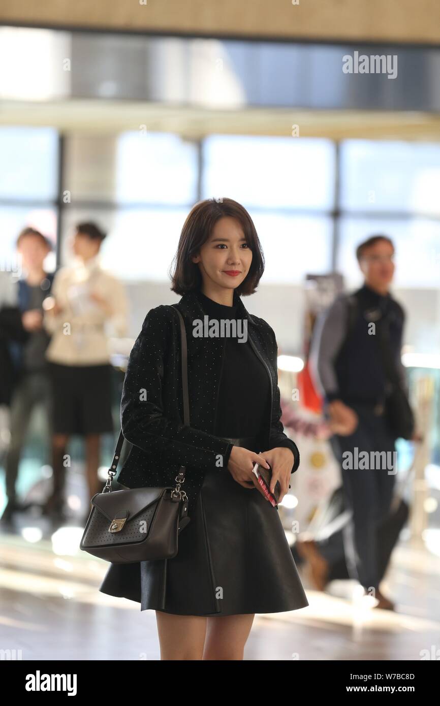 South Korean singer and actress Lim Yoon-ah, better known as Yoona, of ...