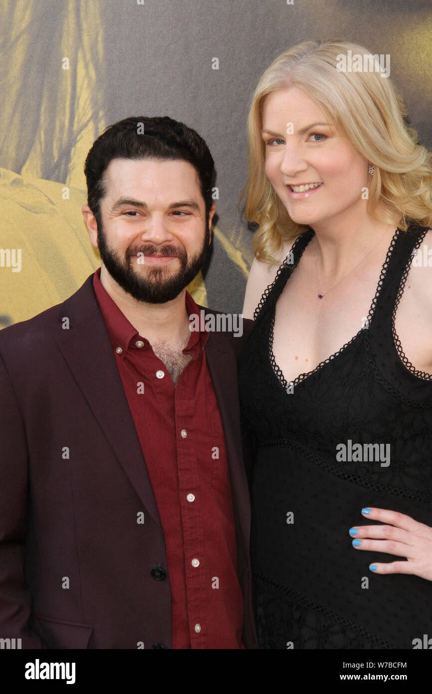 Los Angeles, USA. 05th Aug, 2019. Samm Levine, Rachel Cushing at Warner ...