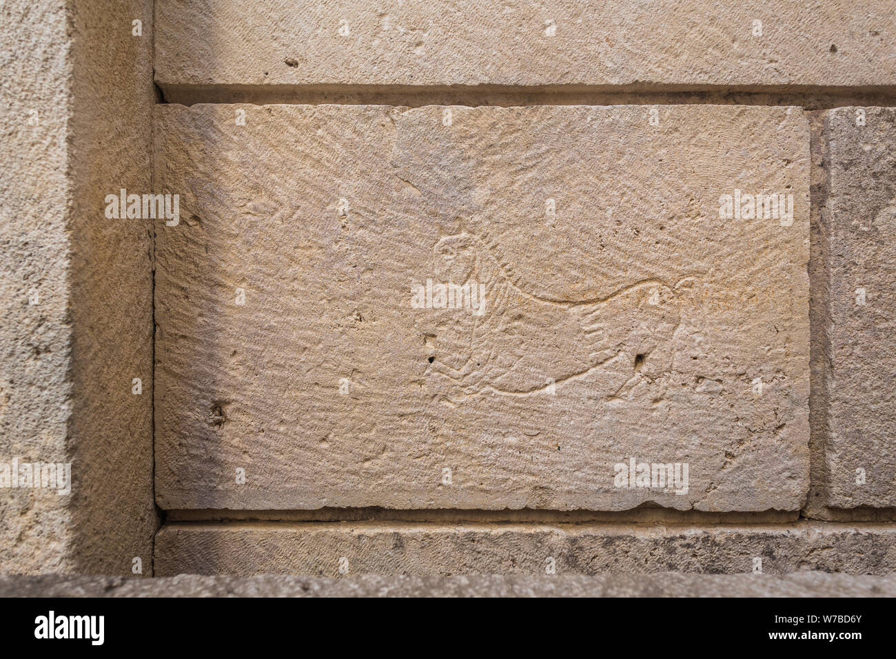 06 MAY 2019. Split, Croatia. Temple of Jupiter, ancient roman ...