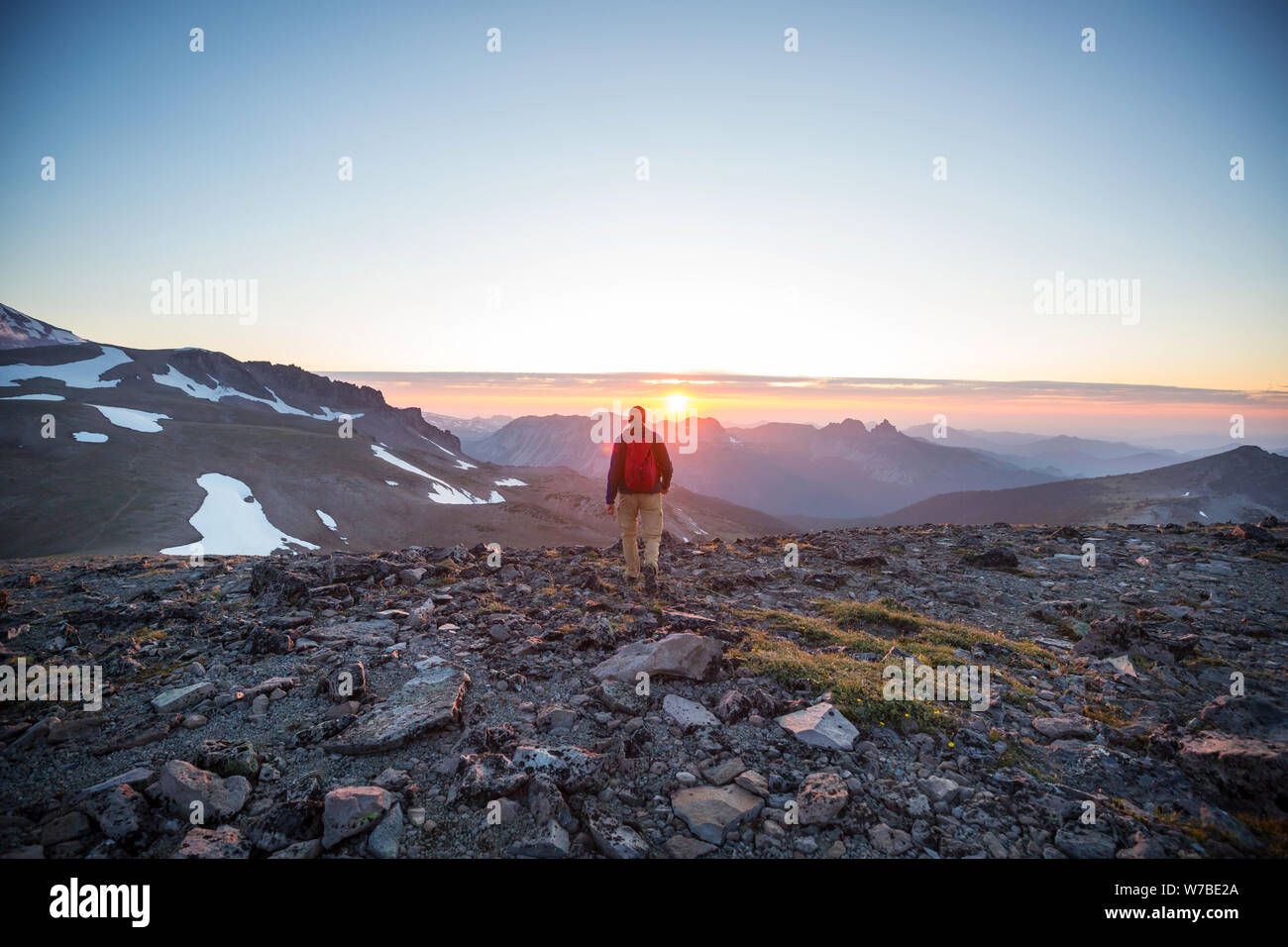 Wandering wanderlust hiking trek hi-res stock photography and images ...