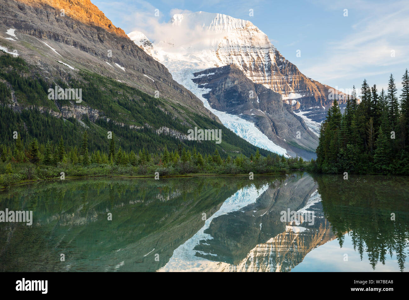 Beautiful Mount Robson in summer season, Canada Stock Photo - Alamy