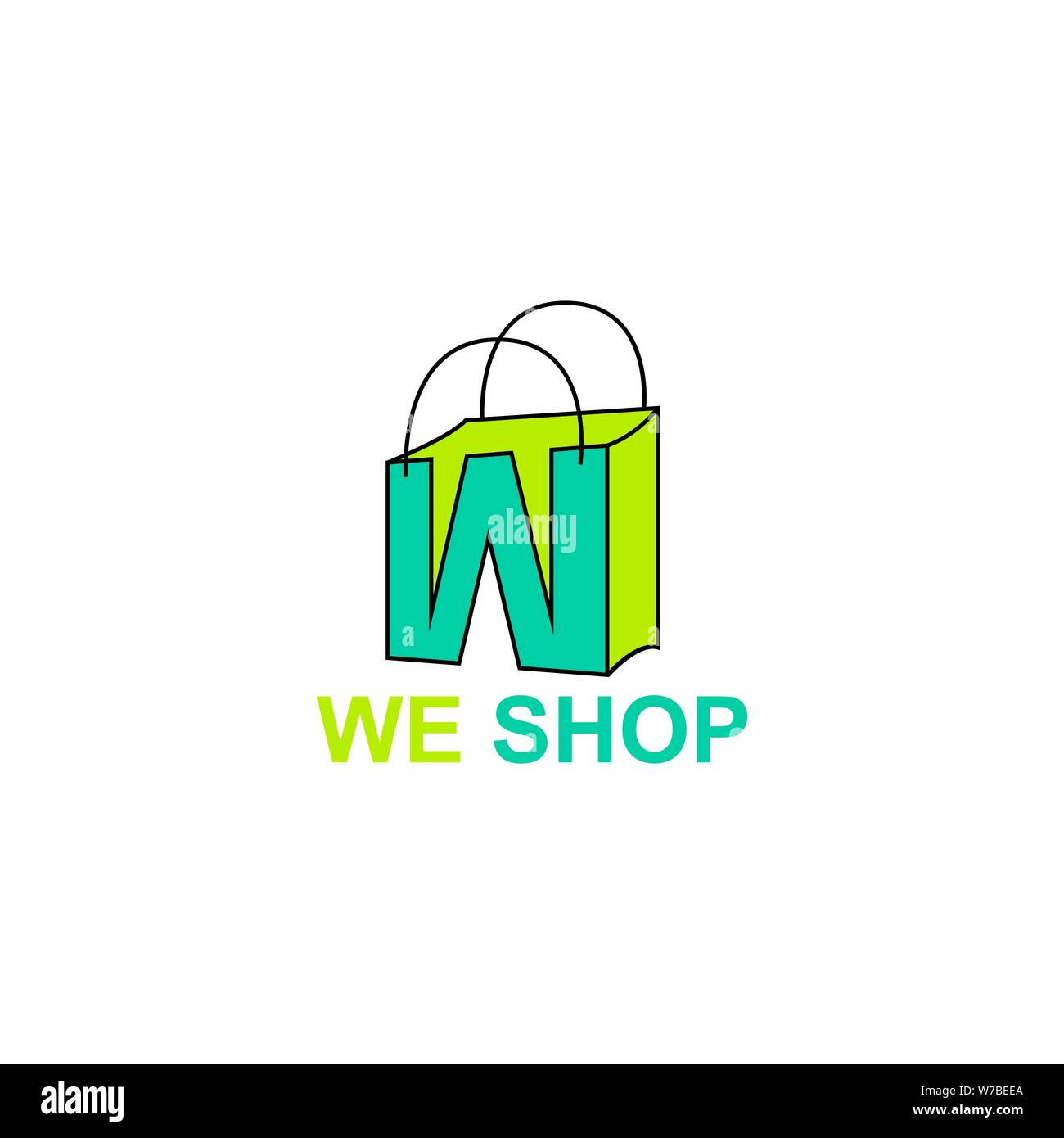Elegant retail symbol Cut Out Stock Images & Pictures - Alamy