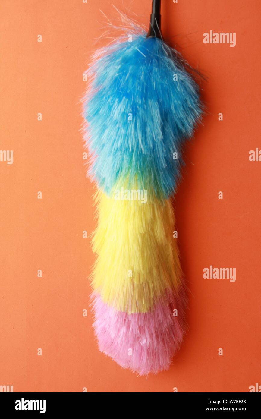 color duster to clean the dust Stock Photo - Alamy