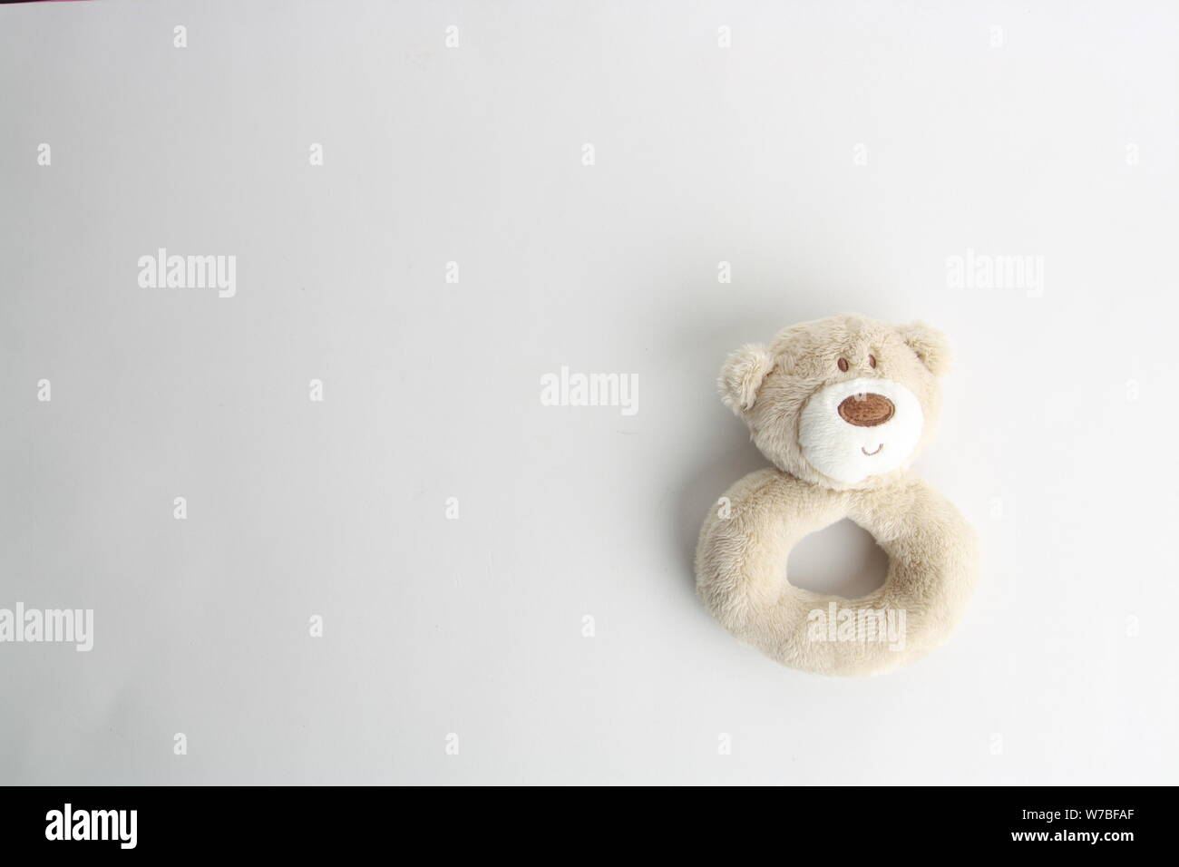 brown teddy bear rattle Stock Photo - Alamy