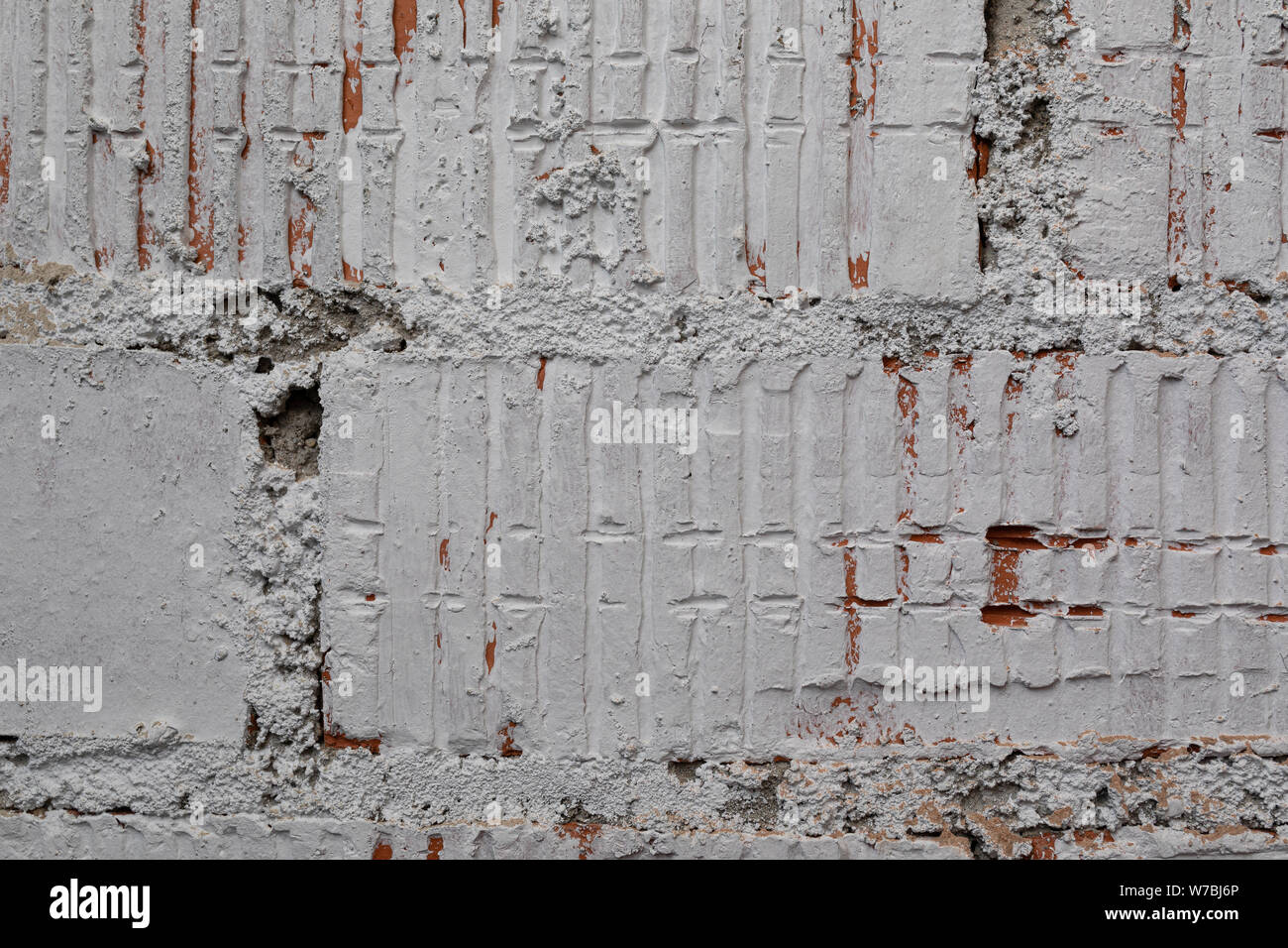 Paint covered brickwork hi-res stock photography and images - Alamy