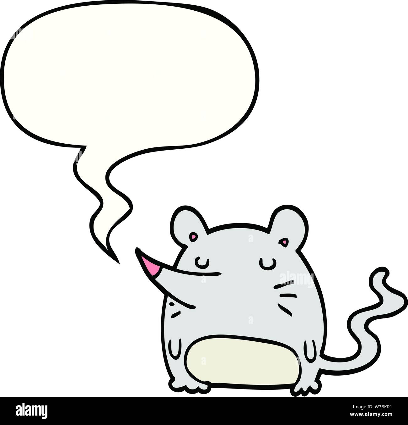 Cartoon mouse bubble Stock Vector Images - Alamy