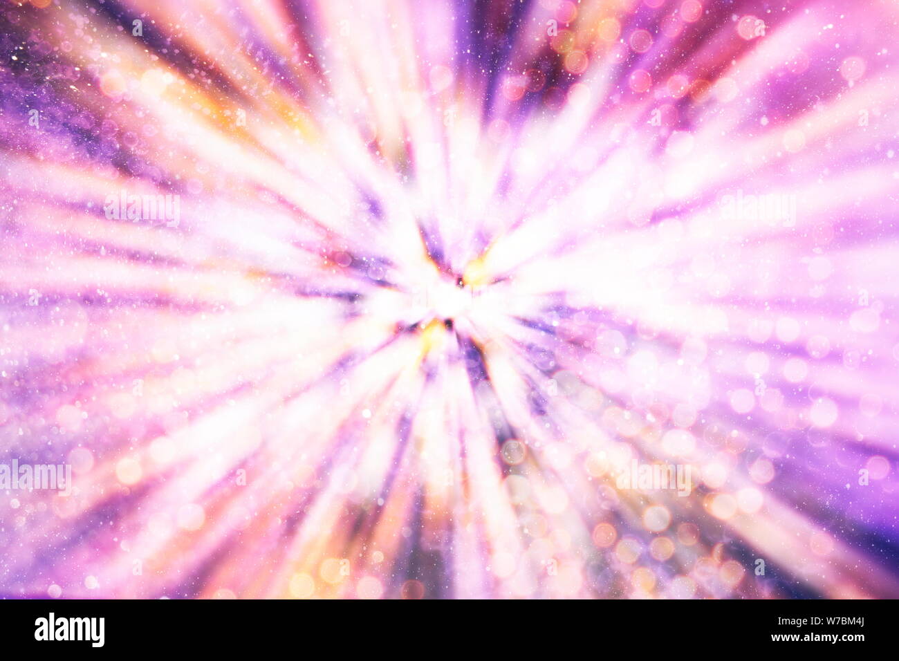 midnight traffic. Motion blur abstract background ,De focused/blur ...