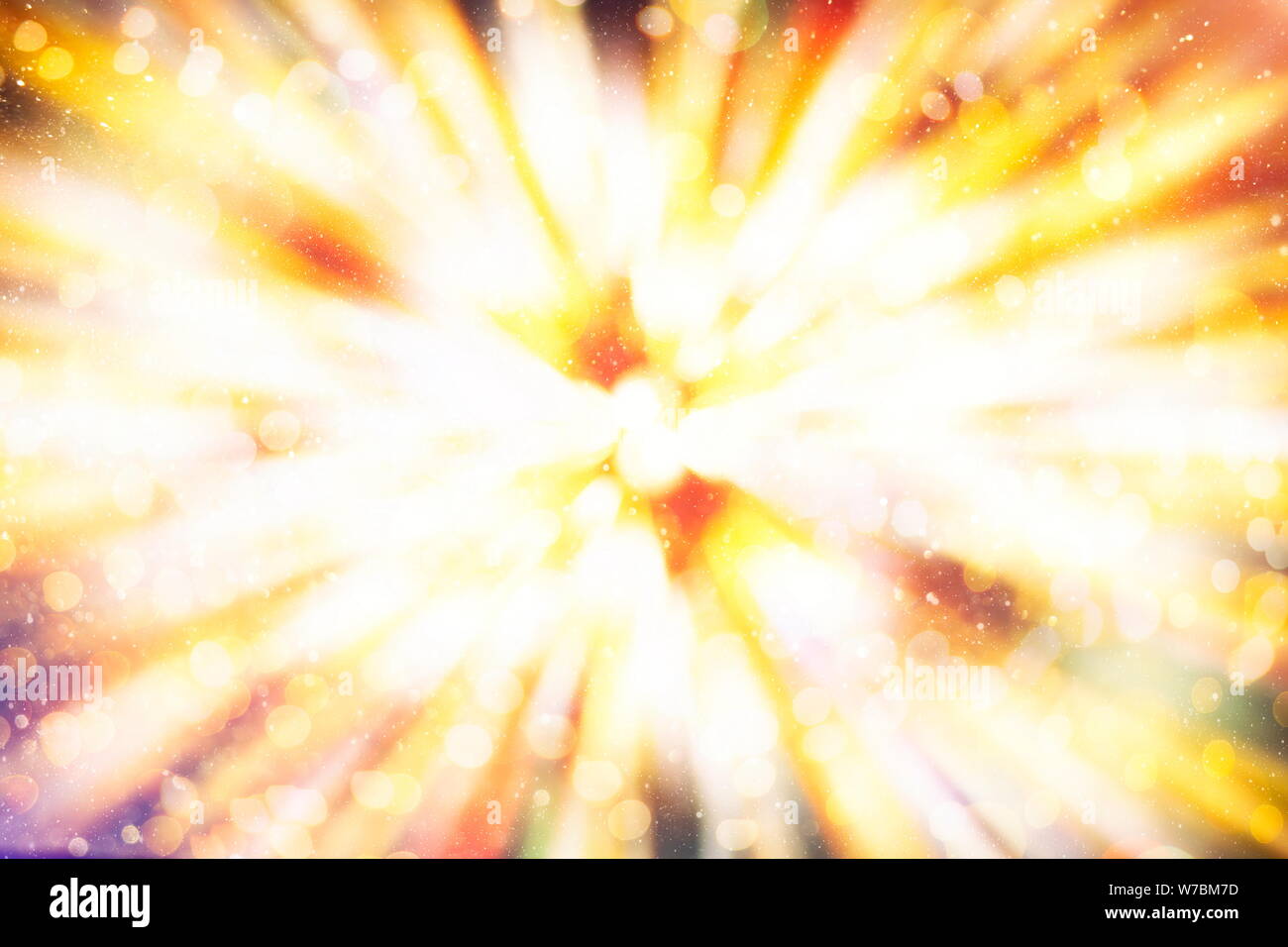 midnight traffic. Motion blur abstract background ,De focused/blur ...