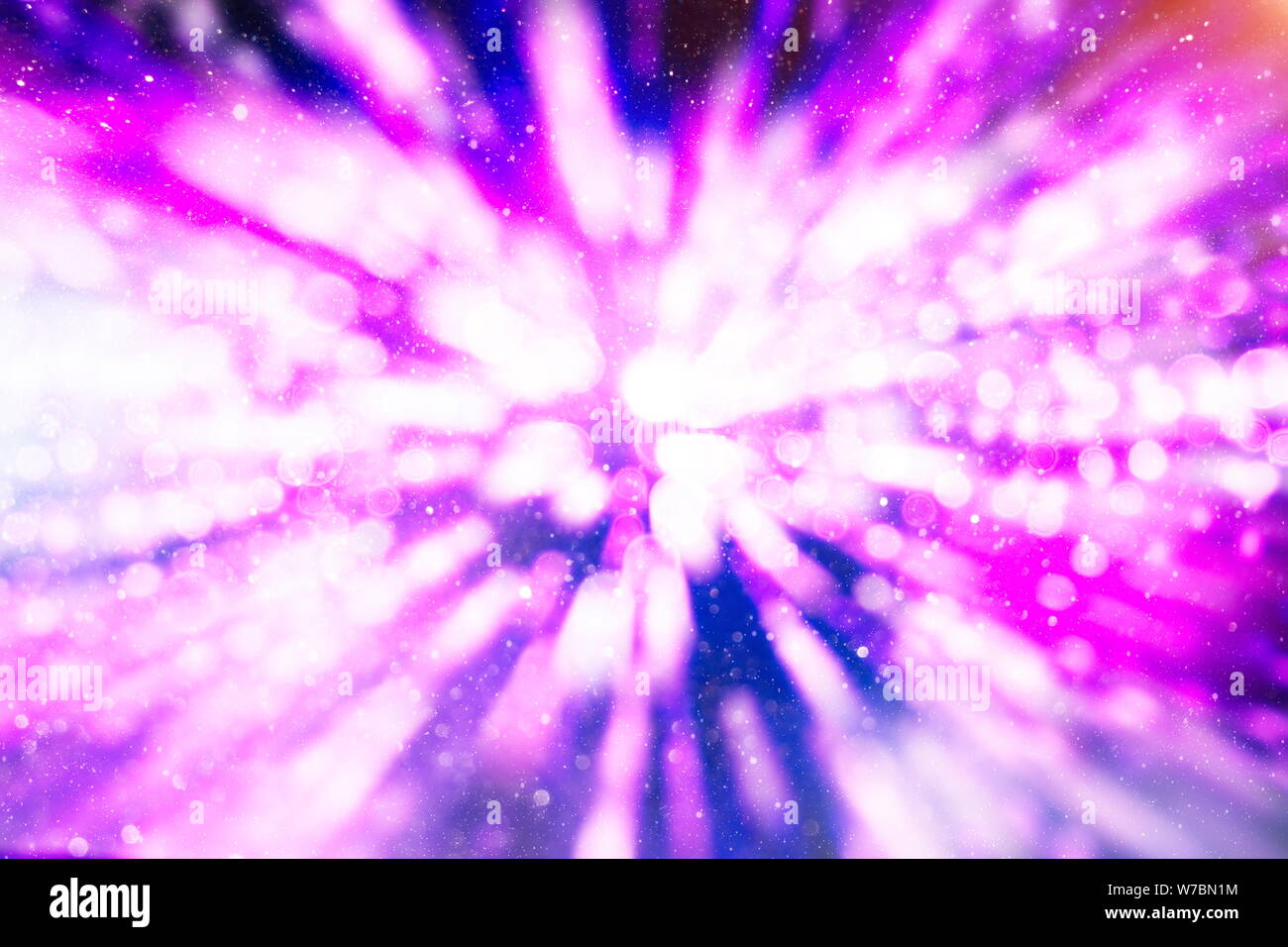 midnight traffic. Motion blur abstract background ,De focused/blur ...