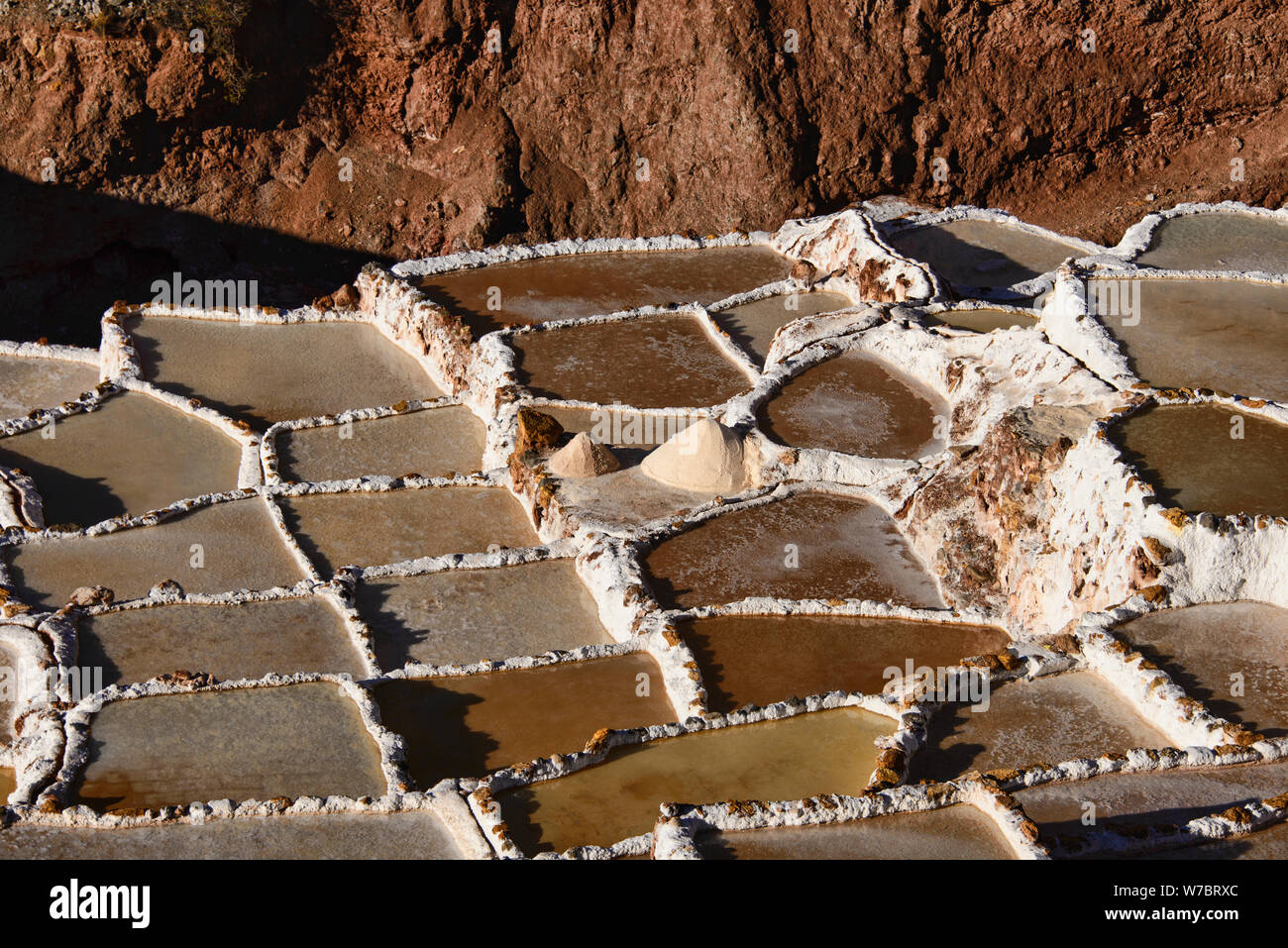 The beautiful salt pans of Maras, Sacred Valley, Peru Stock Photo - Alamy