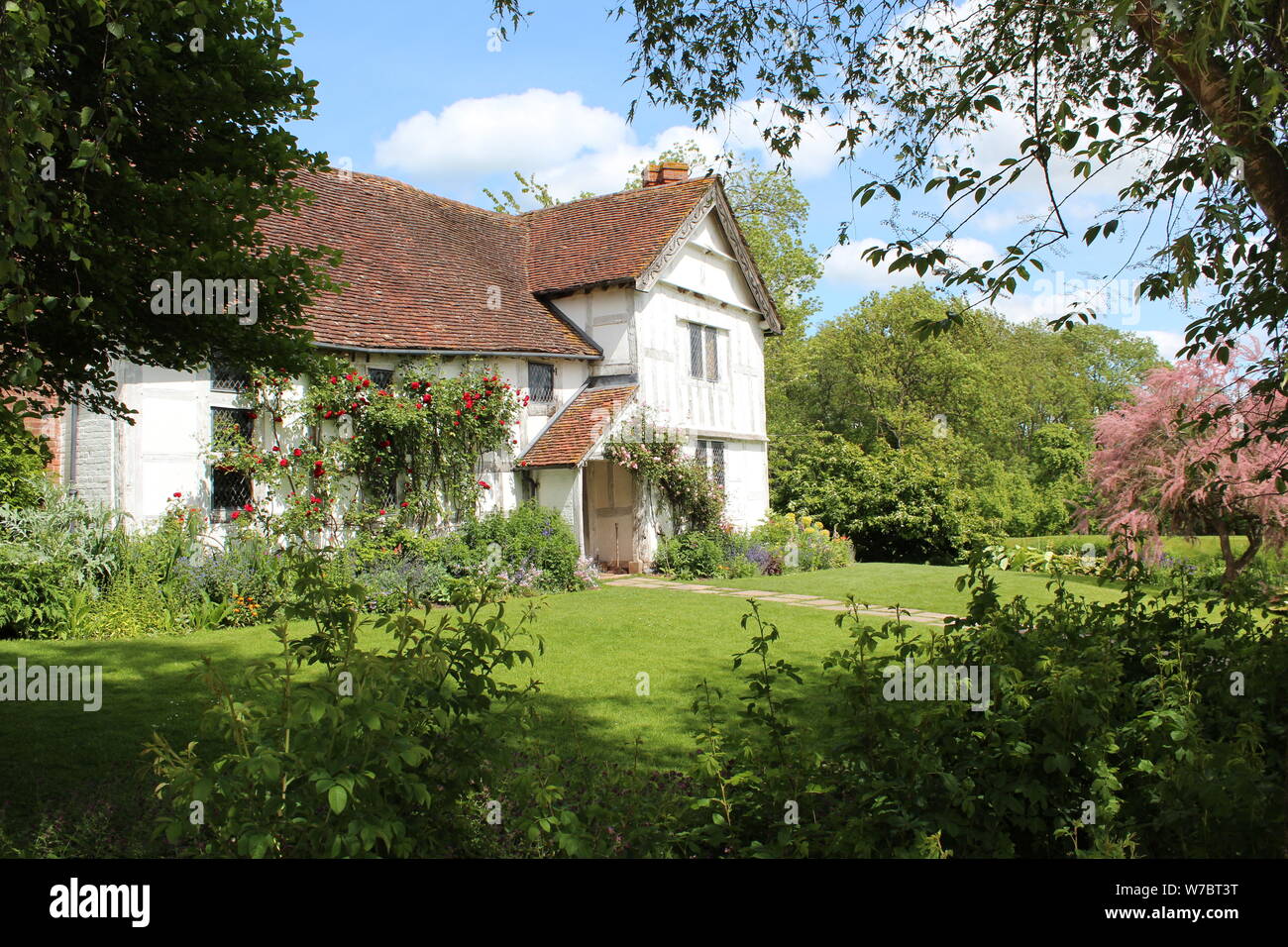 Brockhampton Estate, national Trust property Stock Photo - Alamy