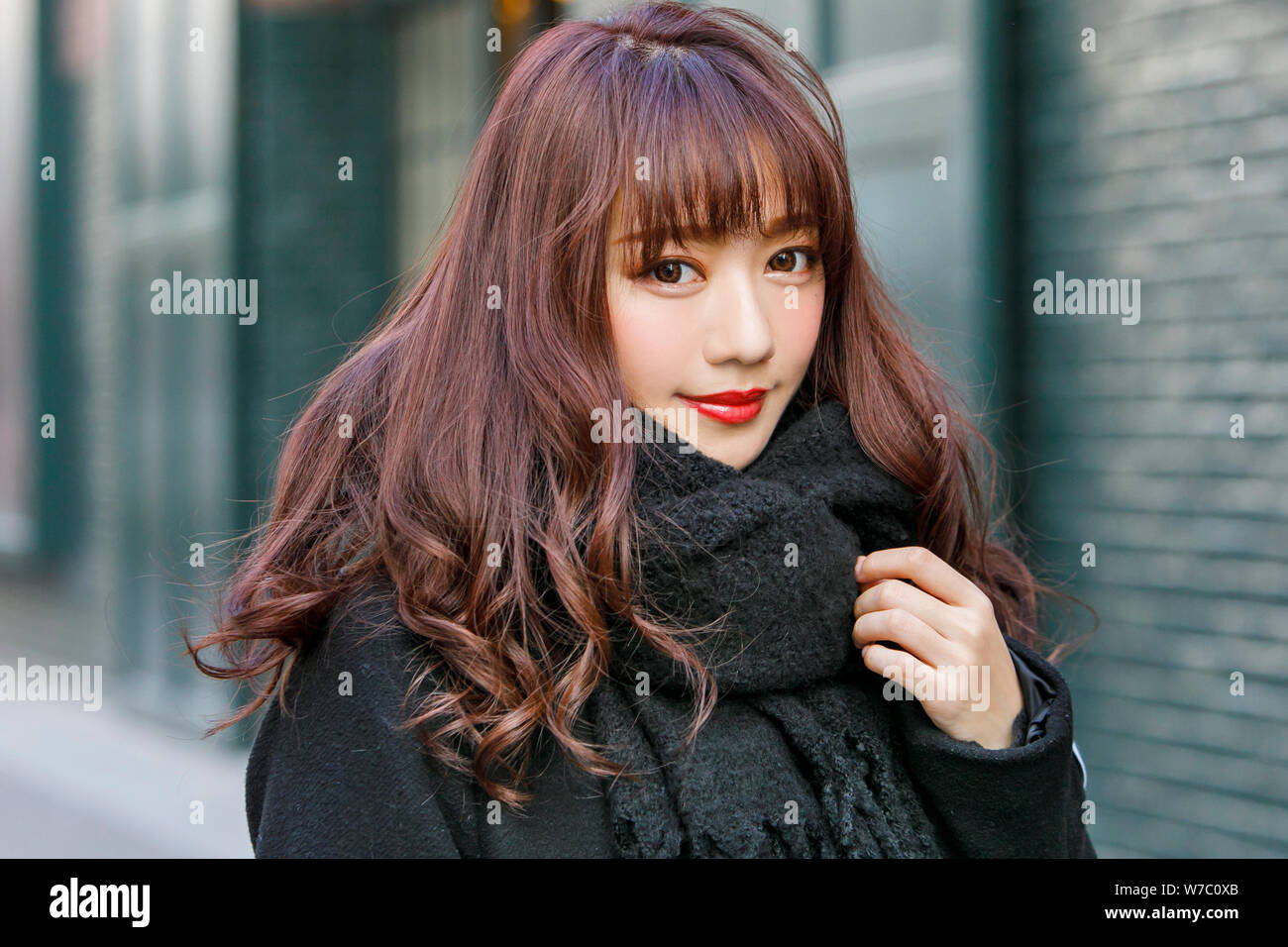 Osaka Street Style, February 2019 Stock Photo - Alamy