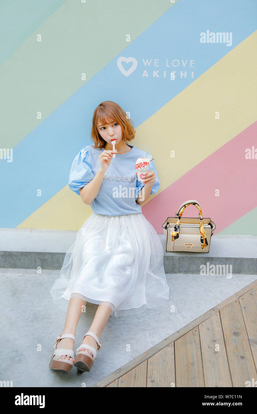 Osaka Street Style, June 2019 Stock Photo - Alamy