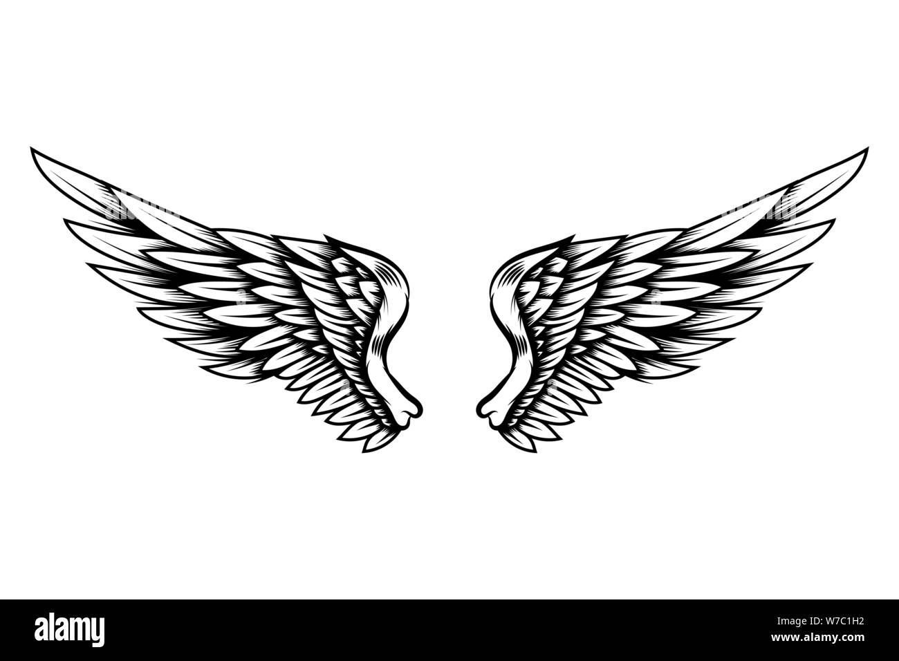 Eagle Wings Tattoo Designs