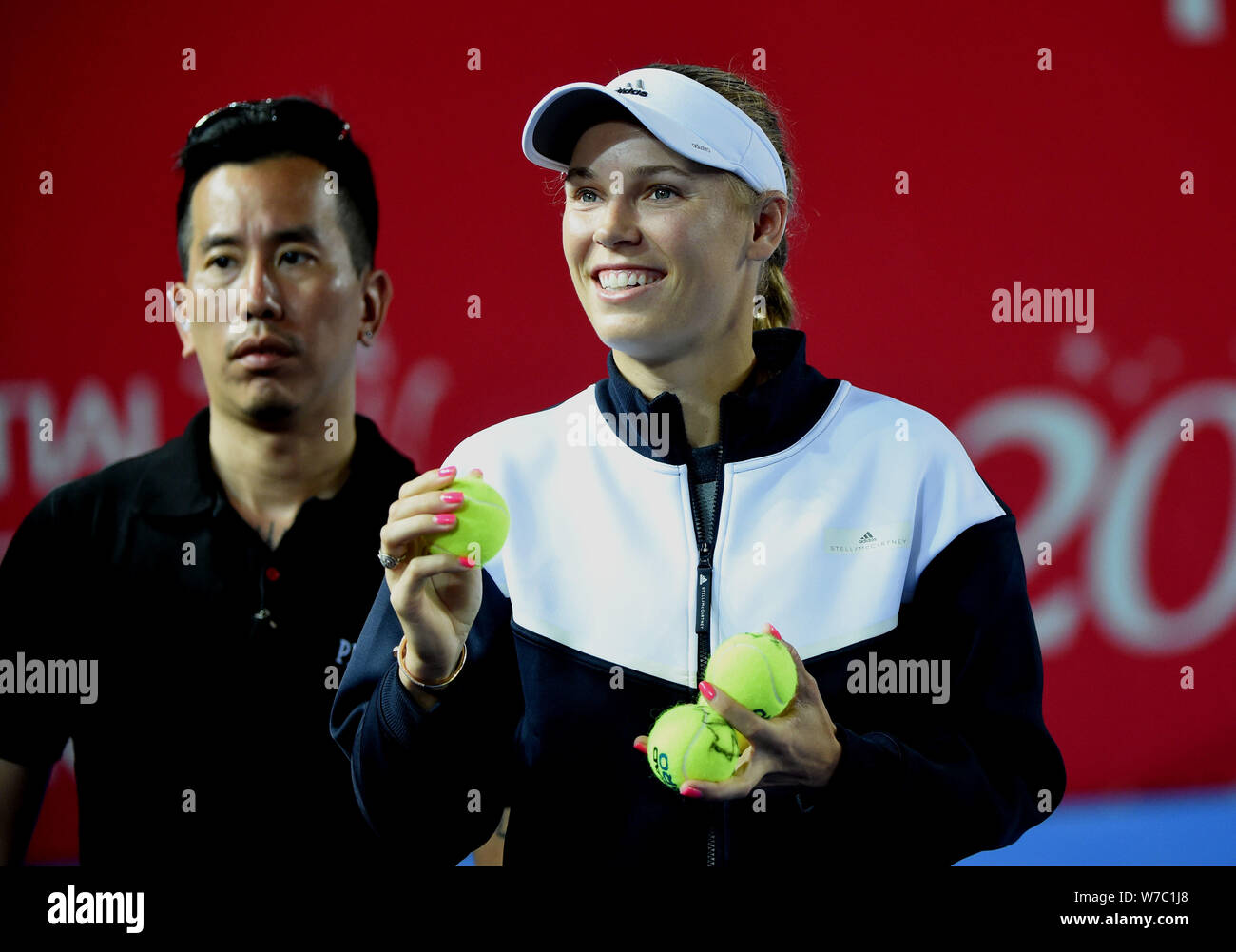 Caroline wozniacki danish tennis player hi-res stock photography and ...