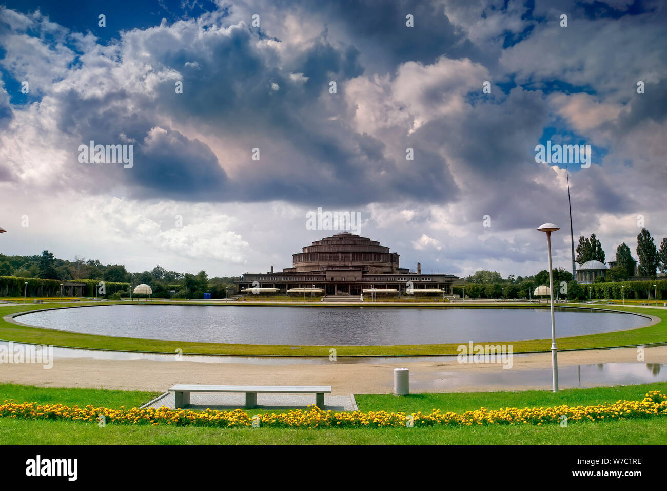 The Centennial Hall - UNESCO heritage Stock Photo - Alamy