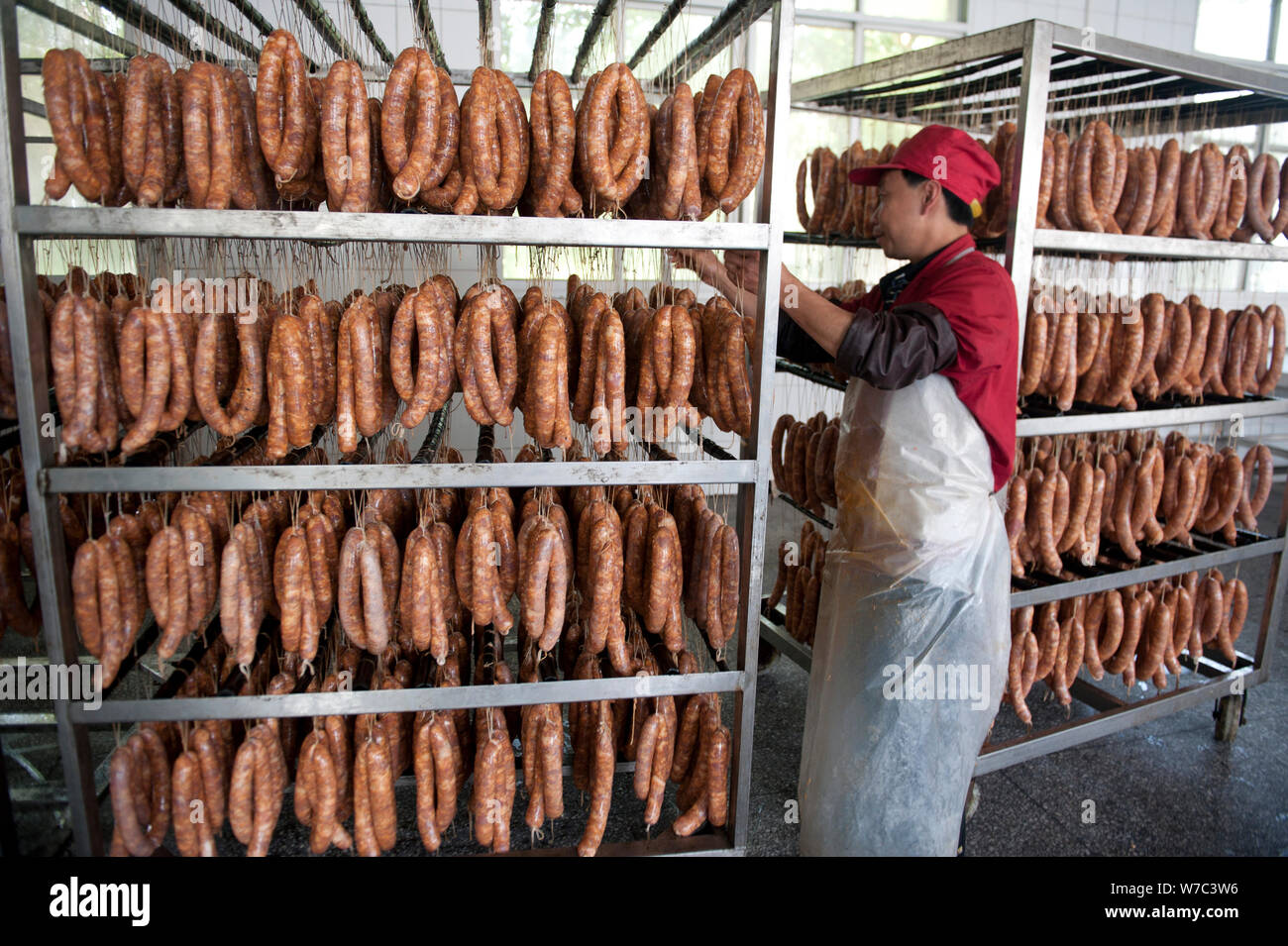 Meat processing factory hi-res stock photography and images - Alamy