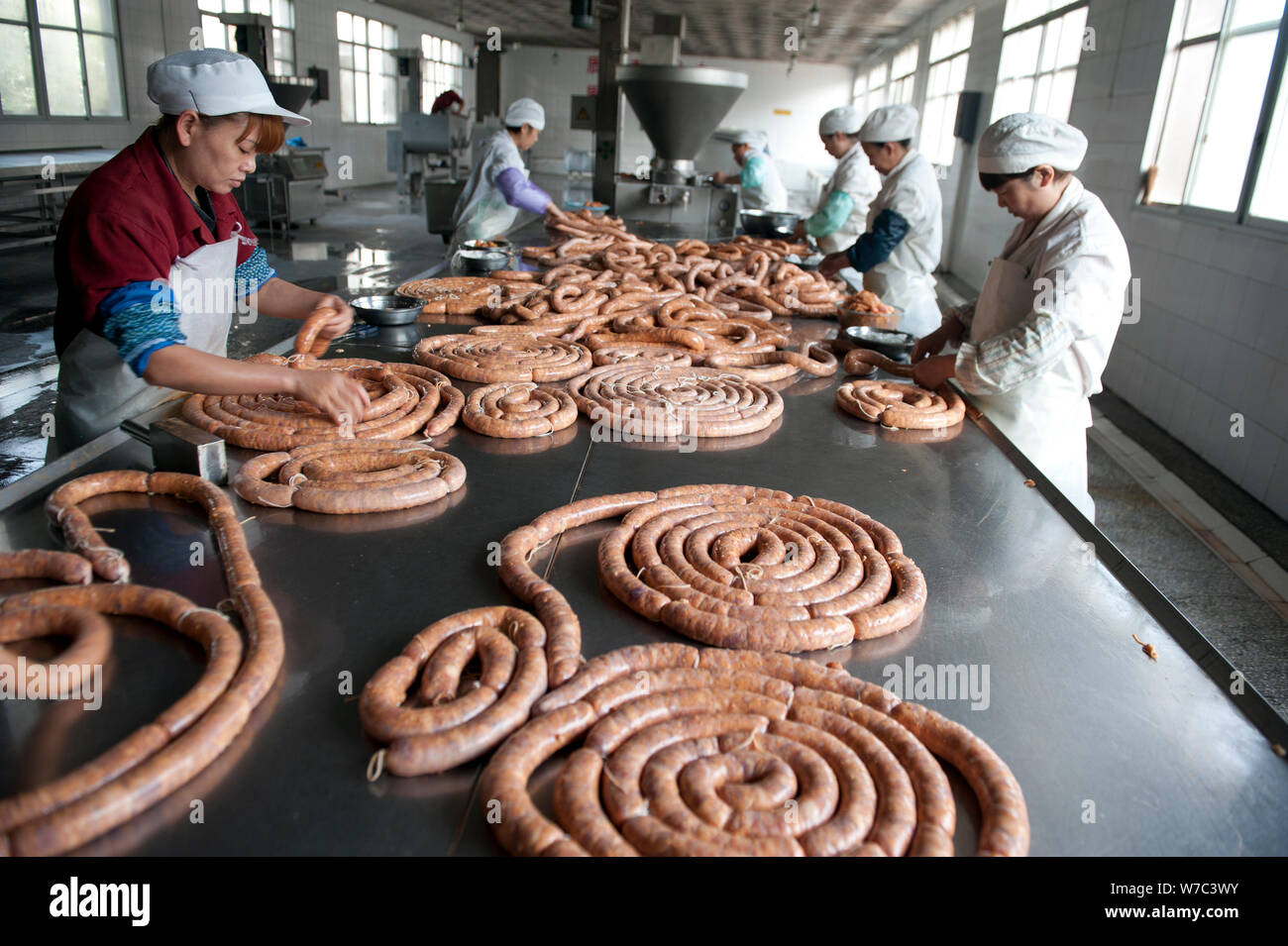 Meat processing factory hi-res stock photography and images - Alamy
