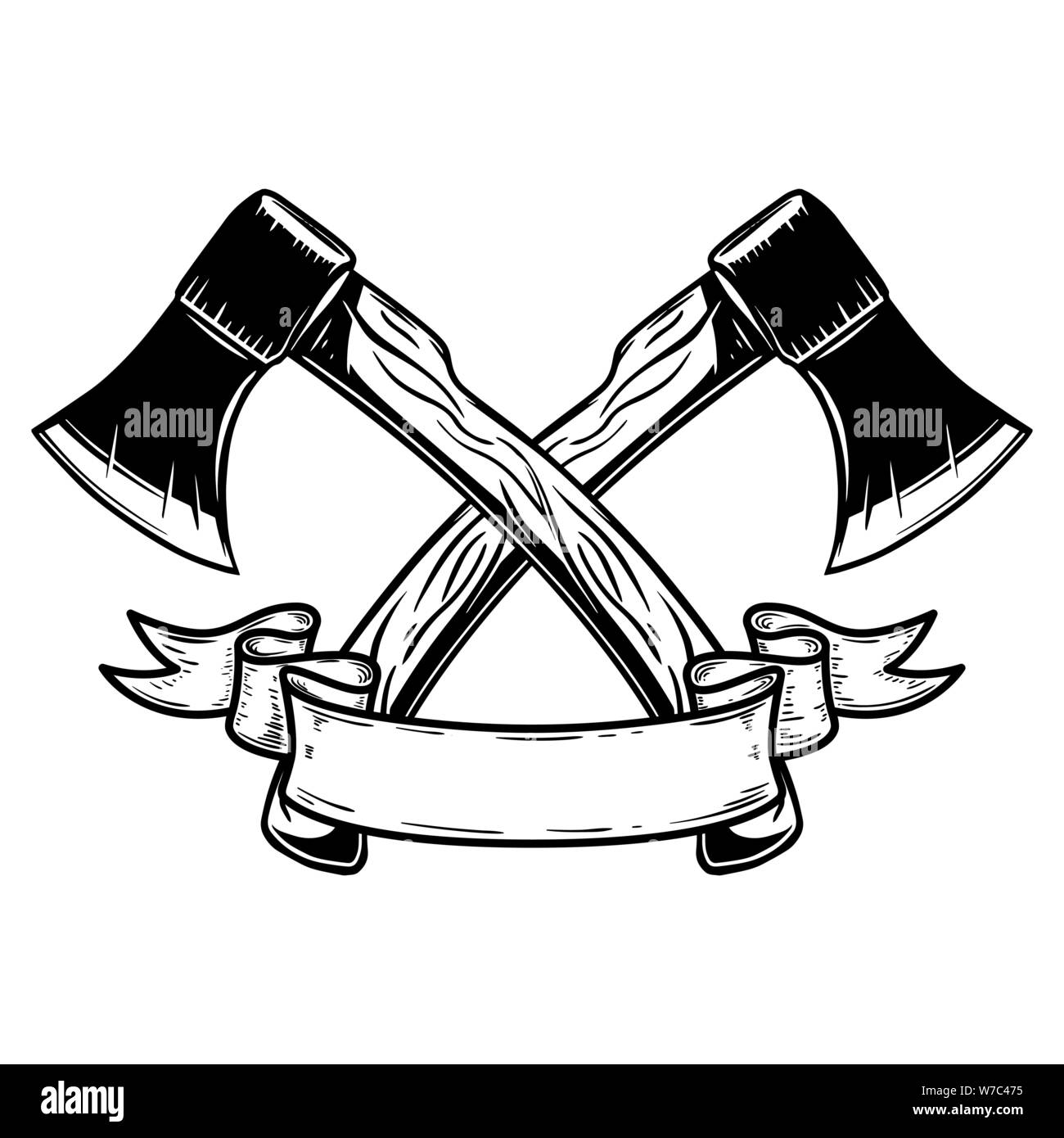 Hatchets Stock Vector Images - Alamy