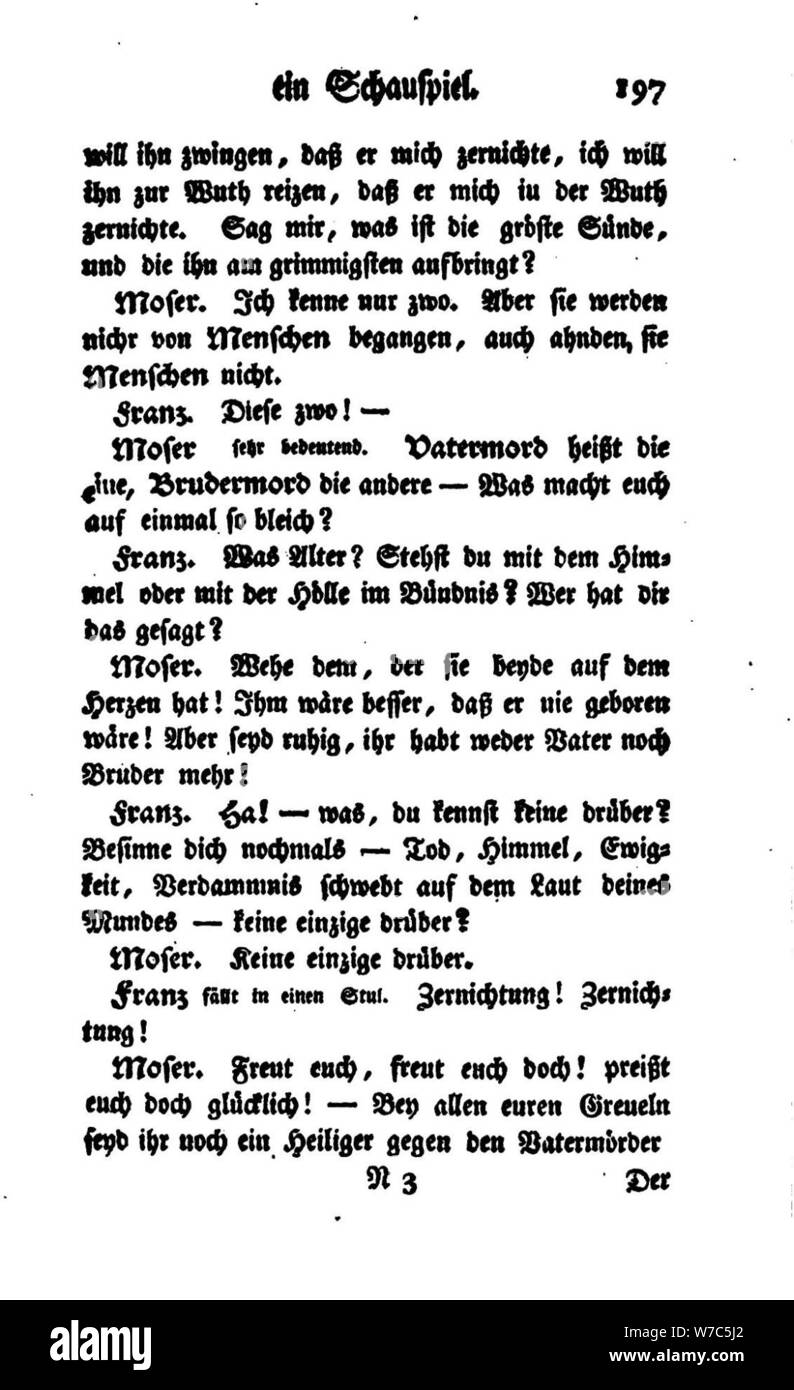 Die räuber schiller Black and White Stock Photos & Images - Alamy