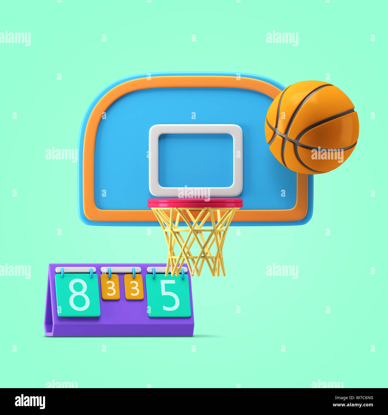 3D Soft object icon 029 Stock Photo - Alamy