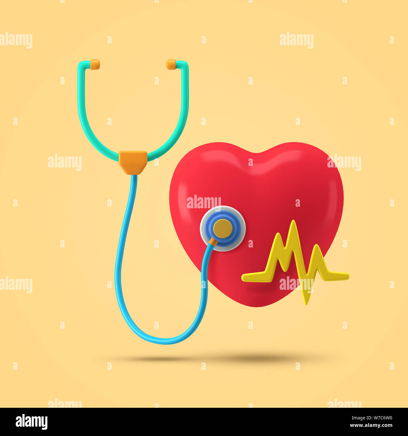 3D Soft object icon 024 Stock Photo - Alamy