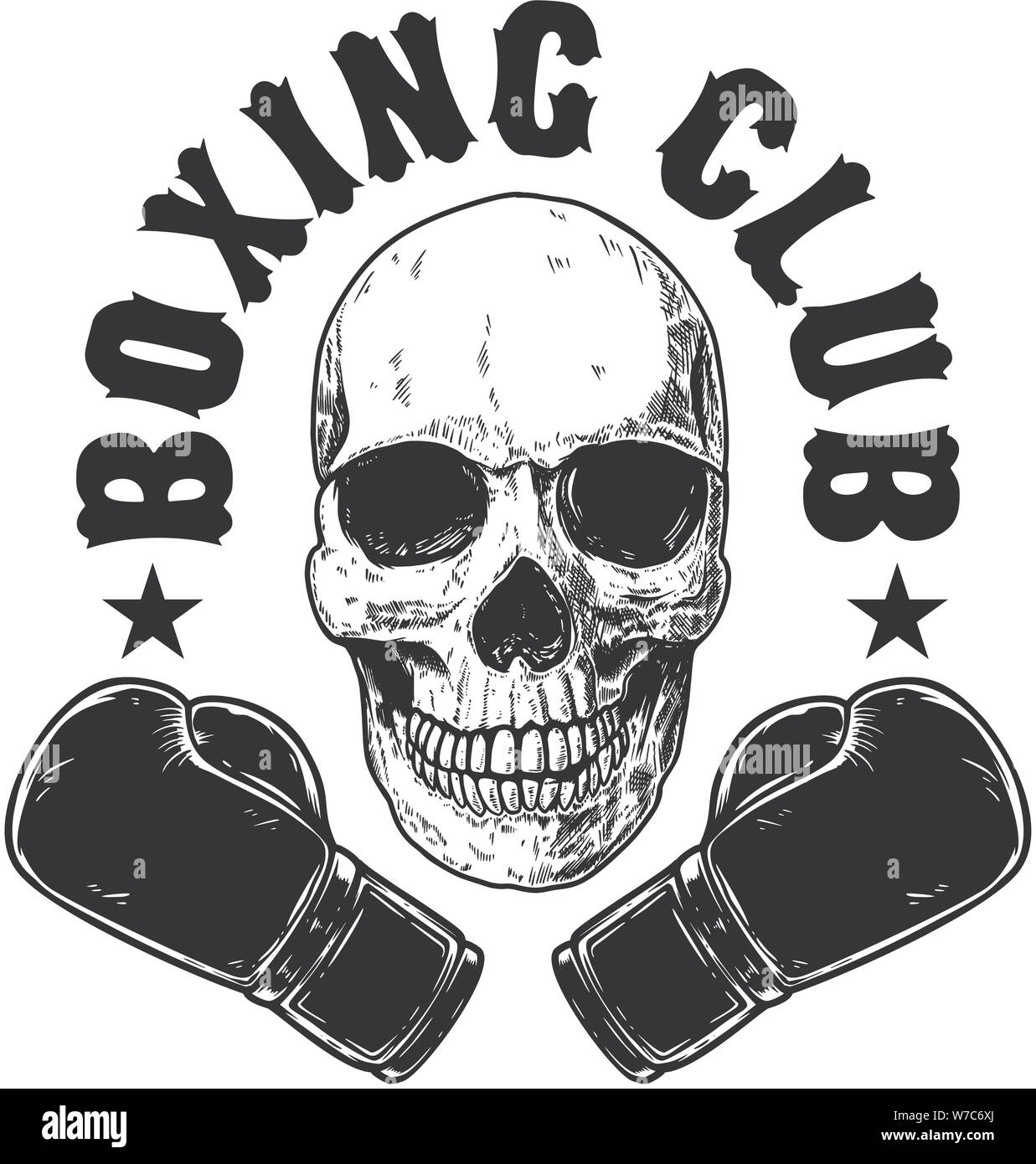 Man boxing skeleton Black and White Stock Photos & Images - Alamy