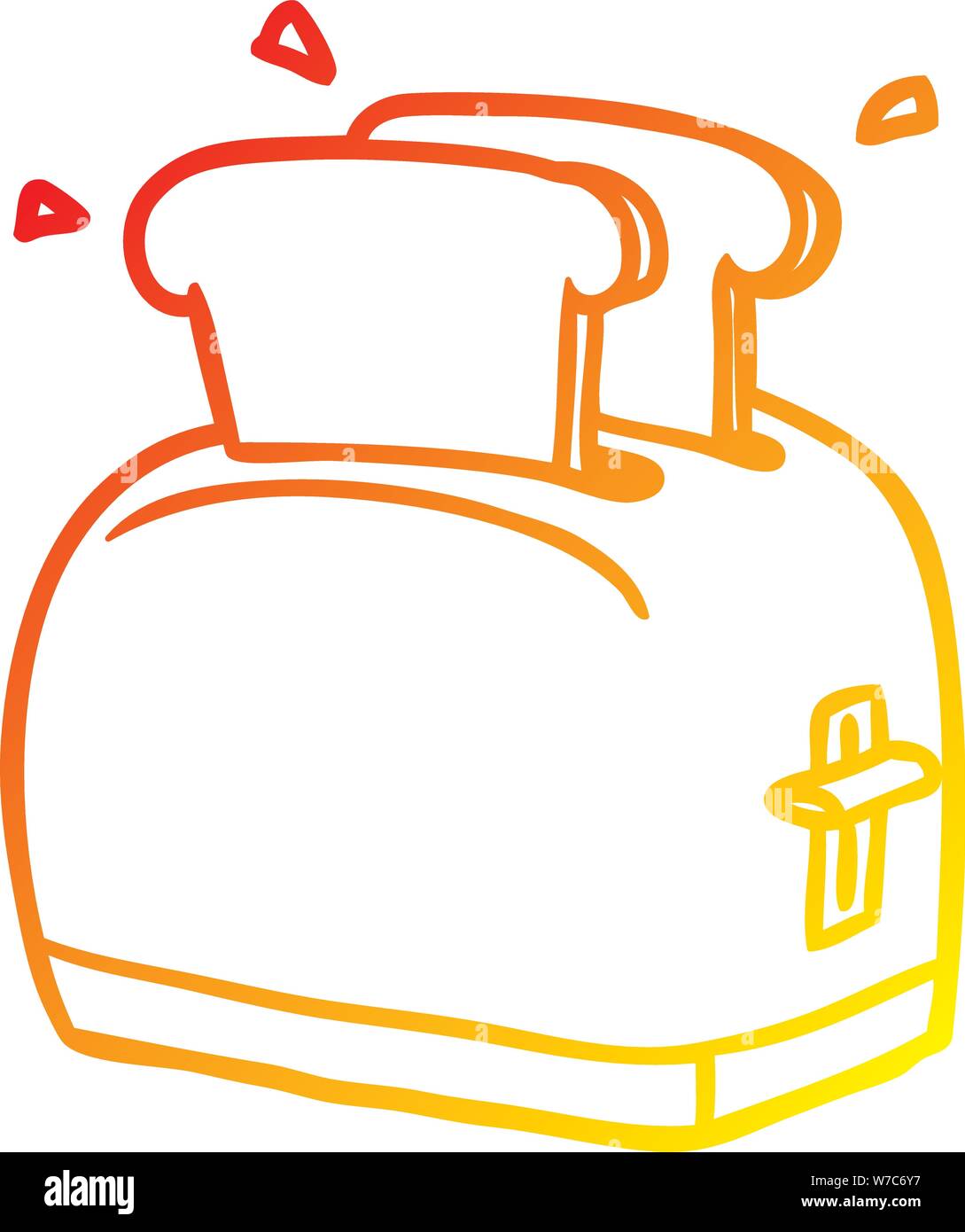 Drawing of a toaster hi-res stock photography and images - Alamy
