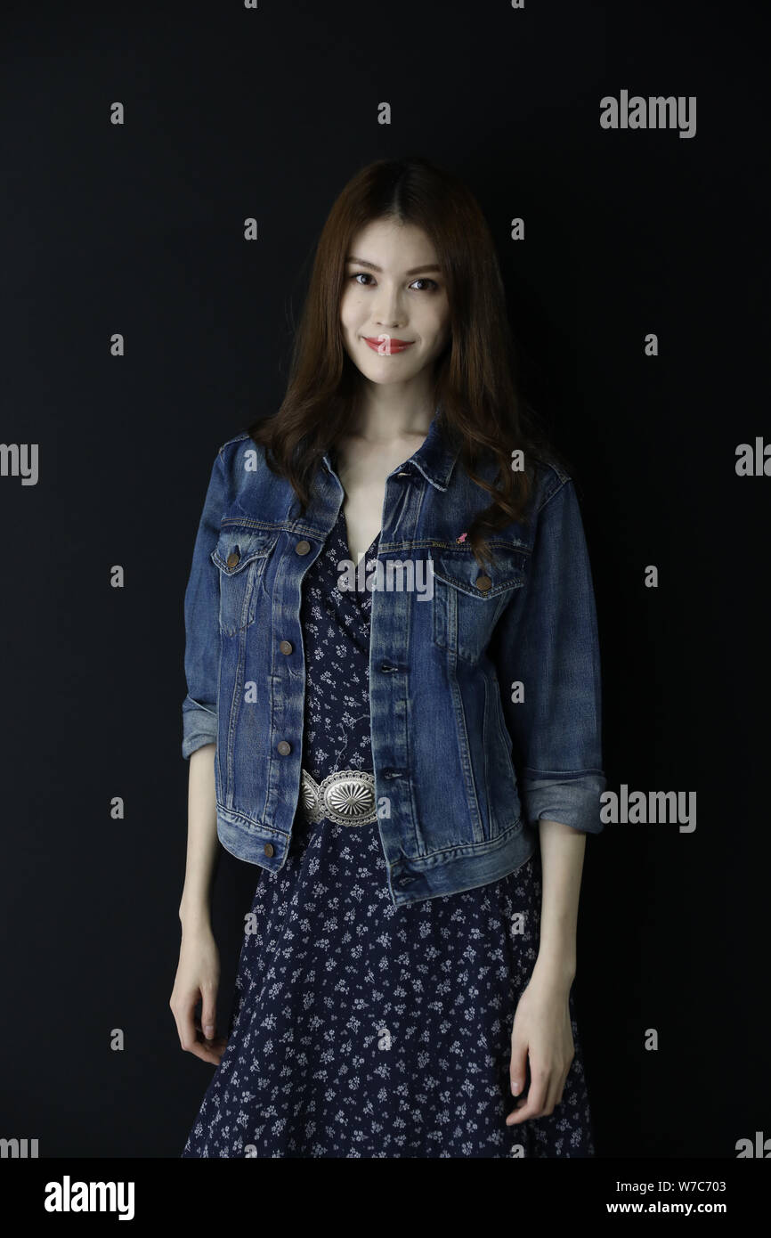 Chinese model He Sui attends the 2017 Tmall Collection Show for Alibaba Group's 11.11 Global ...