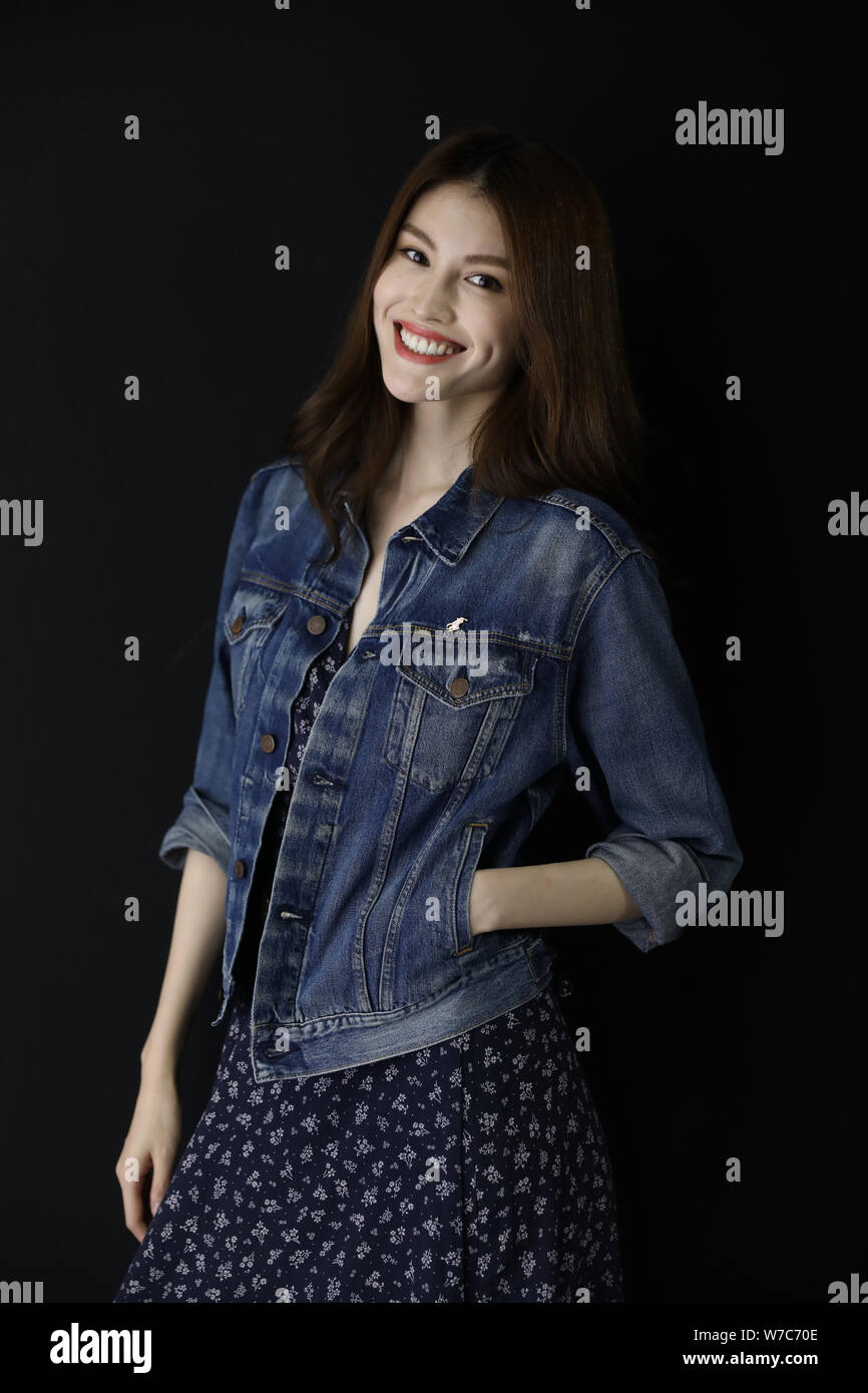 Chinese model He Sui attends the 2017 Tmall Collection Show for Alibaba Group's 11.11 Global ...