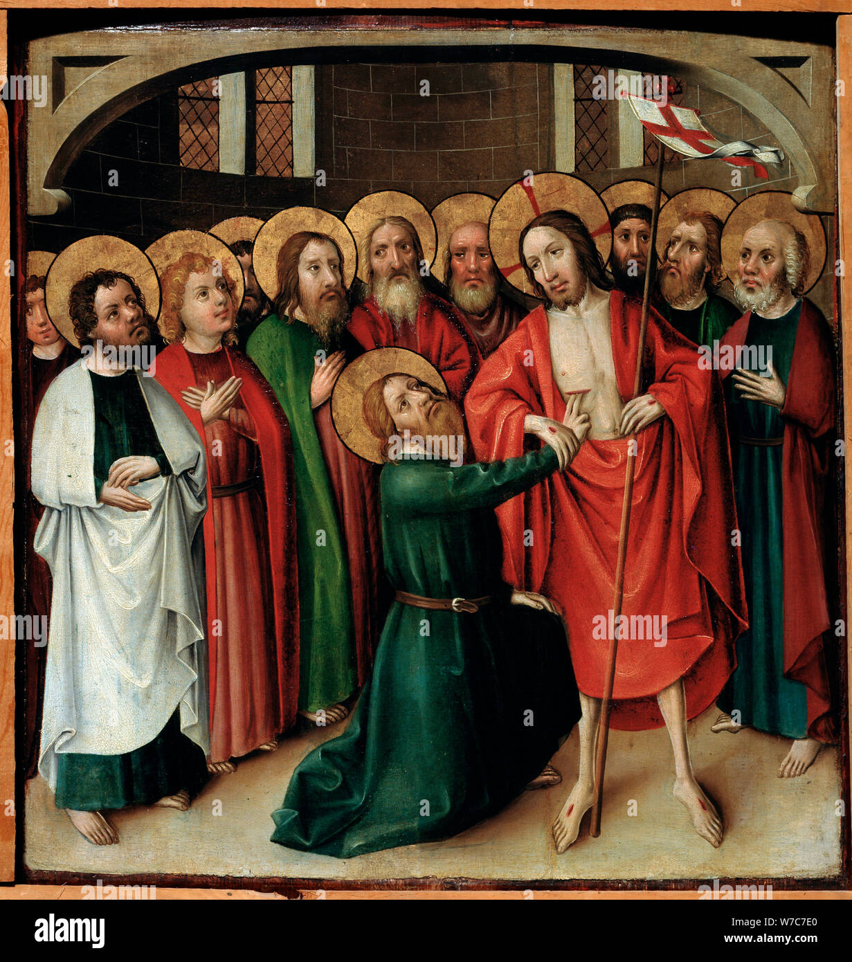 The Incredulity of Saint Thomas', c1500 Stock Photo - Alamy