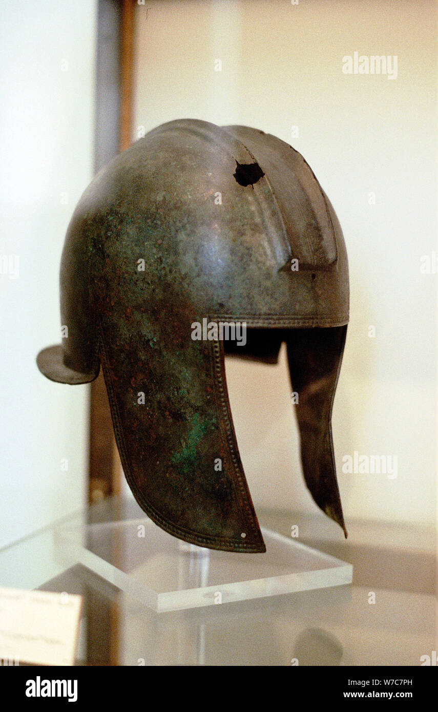 Macedonian Helmet Helmet Down, Shield Up, That's The Way We Like To