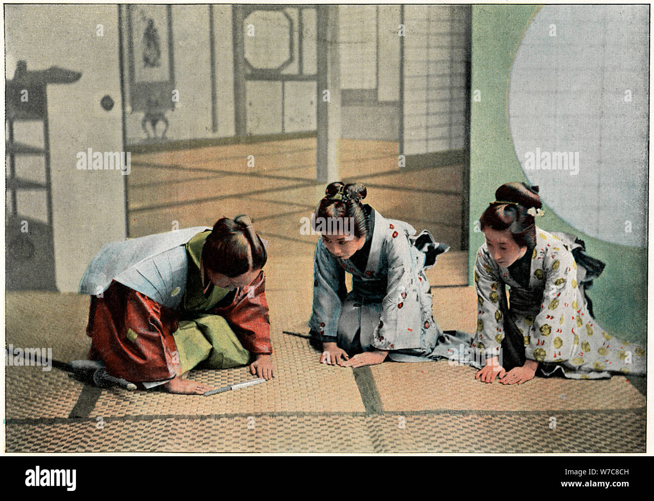 'A Ceremony in Japan', c1890. Artist: Charles Gillot Stock Photo - Alamy