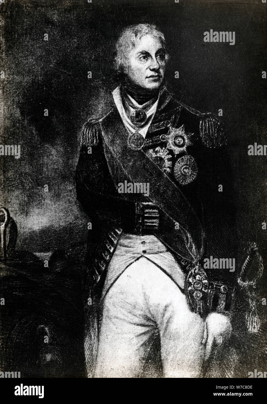 Horatio Nelson, 1st Viscount Nelson, English naval commander, 19th ...