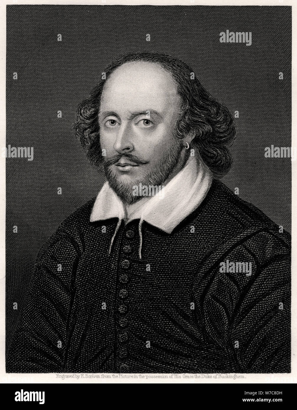William Shakespeare, English playwright, 19th century. Artist: E ...