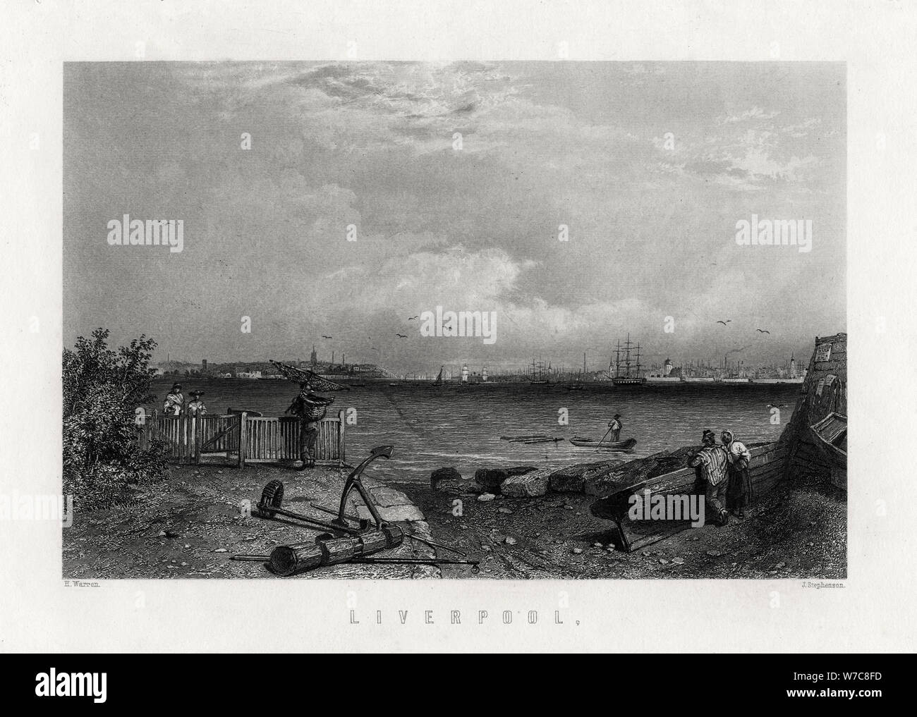'Liverpool', England, 1883. Artist: J Stephenson Stock Photo - Alamy