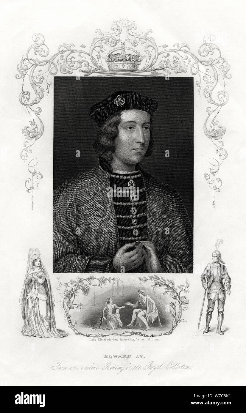 Edward iv of england engraving hi-res stock photography and images - Alamy