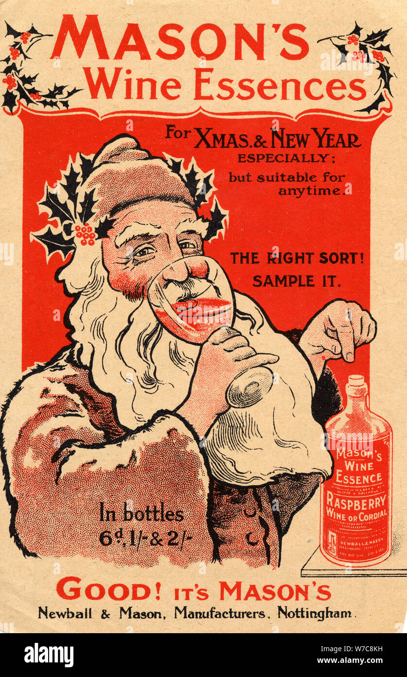 Mason’s Wine Essences, 1900. Artist: Unknown Stock Photo - Alamy